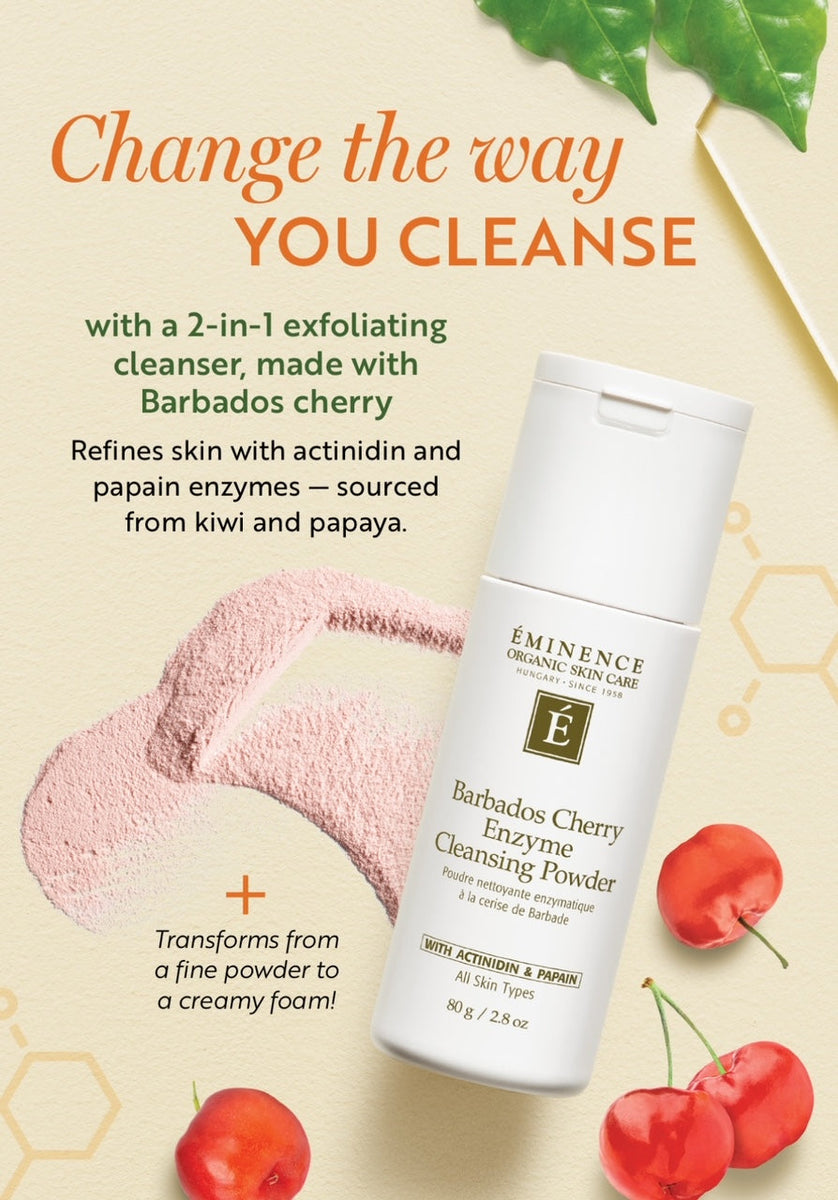 NEW! Barbados Cherry Enzyme Cleansing Powder – Pure Canadian Beauty